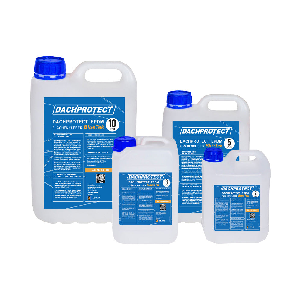 BlueTek Flächenkleber – Wasserbasierter EPDM Folienkleber – Hanse ...